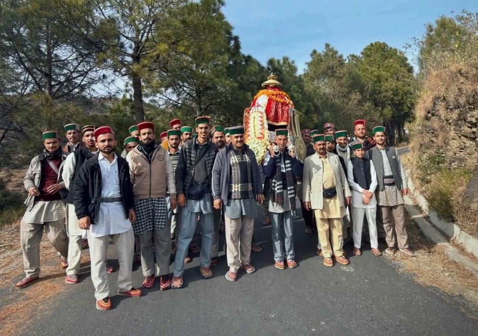 Chikhadeshwar Maharaj's Flag Procession Reached Theog - Rampur Bushahar ...