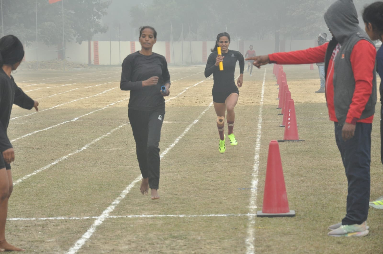Monu And Jyoti Won The 200 Meter Race In The Athletics Competition ...