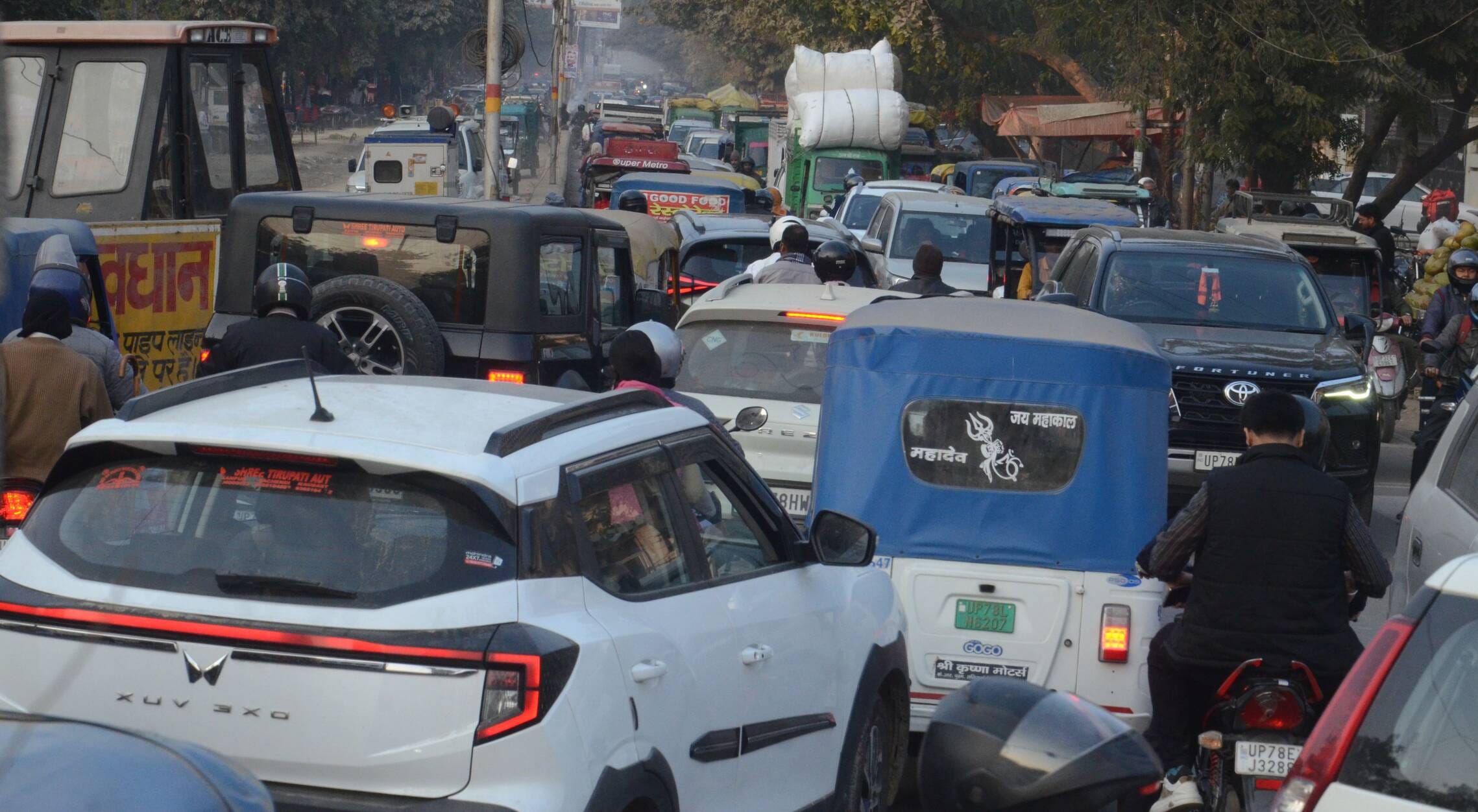 Jam From Intersections, Highways To Streets - Kanpur News - Kanpur News ...