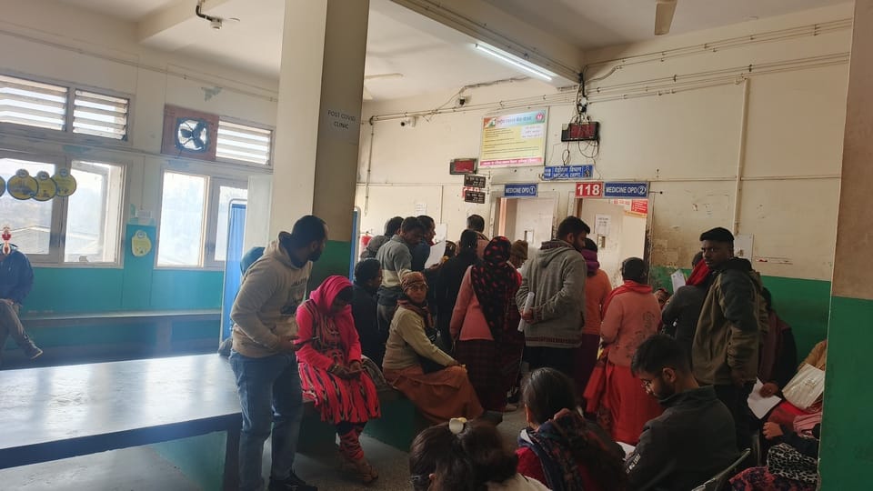 Opd Services Remained Stalled In Health Institutions, Treatment Was ...