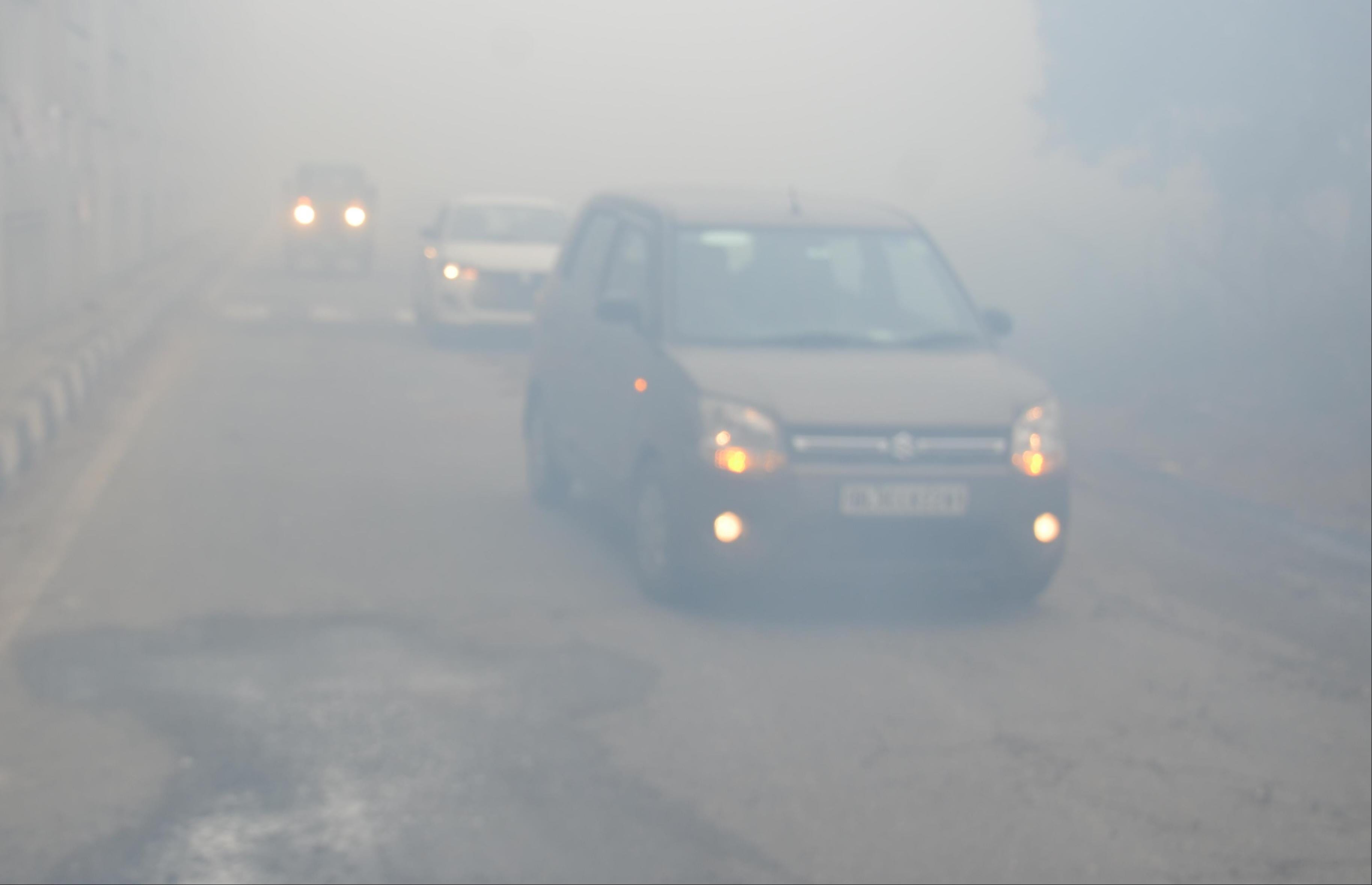 Dense Fog Prevailed In The District, And The Cold Wave Caused A ...