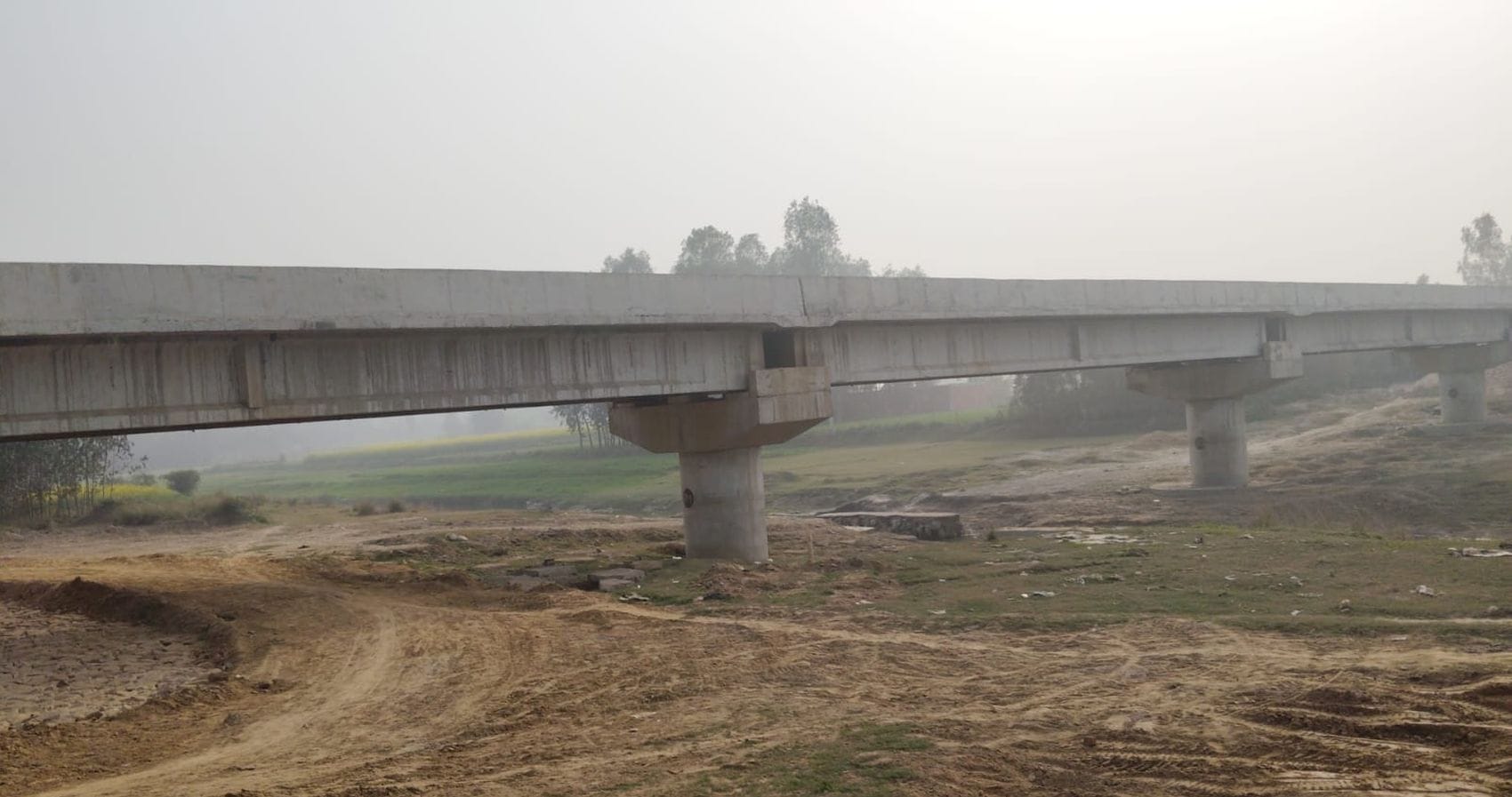 The Bridge Over The Sai River Connecting Hardoi And Unnao Is Ready And ...