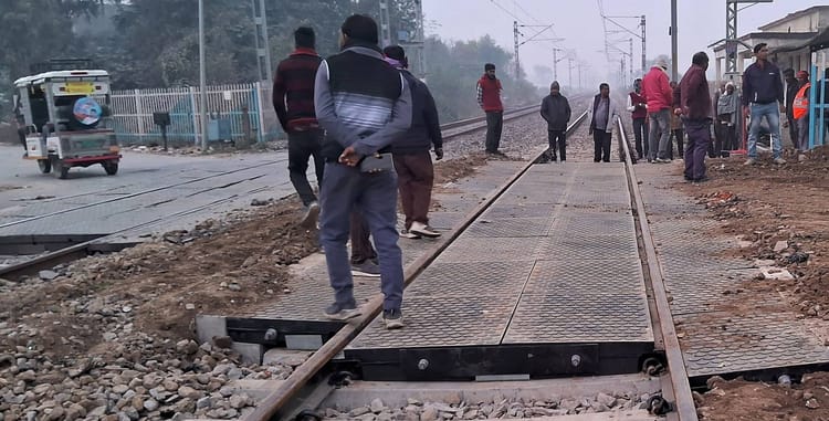 Railway Track Repair Work Completed, Relief Provided - Ambedkar Nagar ...