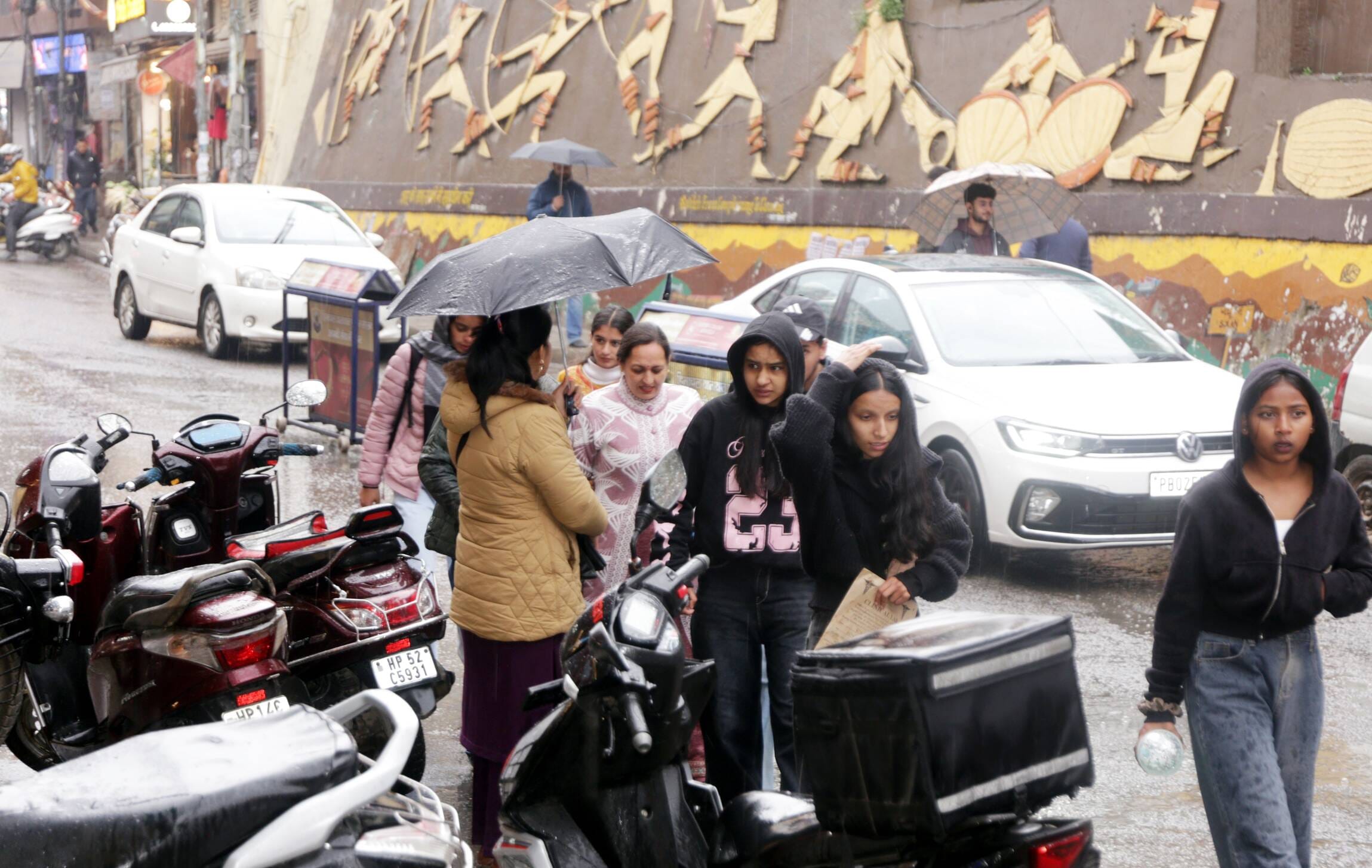 Drops Of Relief Fell On The First Day Of The New Year, The Mercury ...