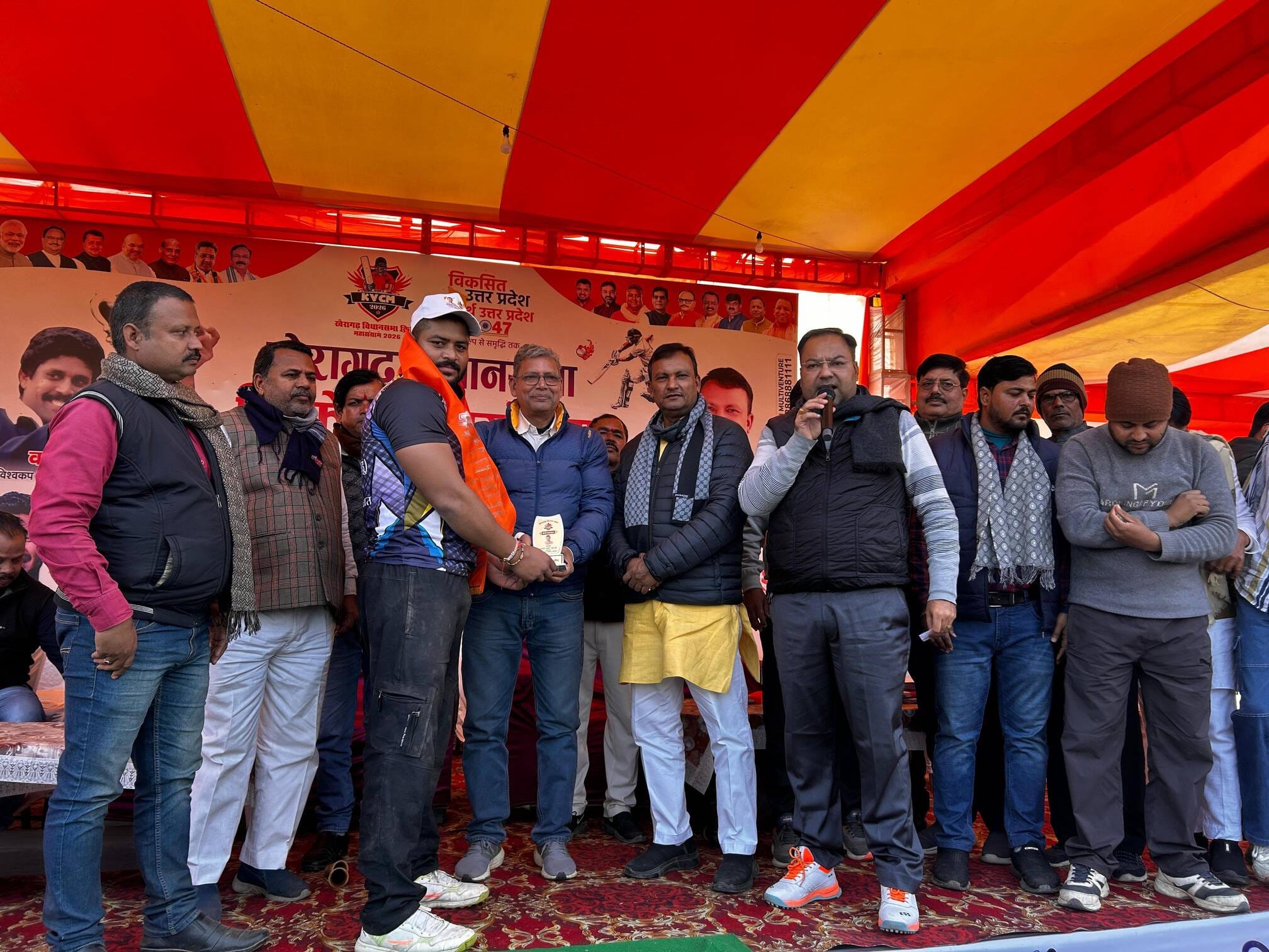 In The Kheragarh Assembly Cricket Tournament, Irradatnagar And Richoha ...