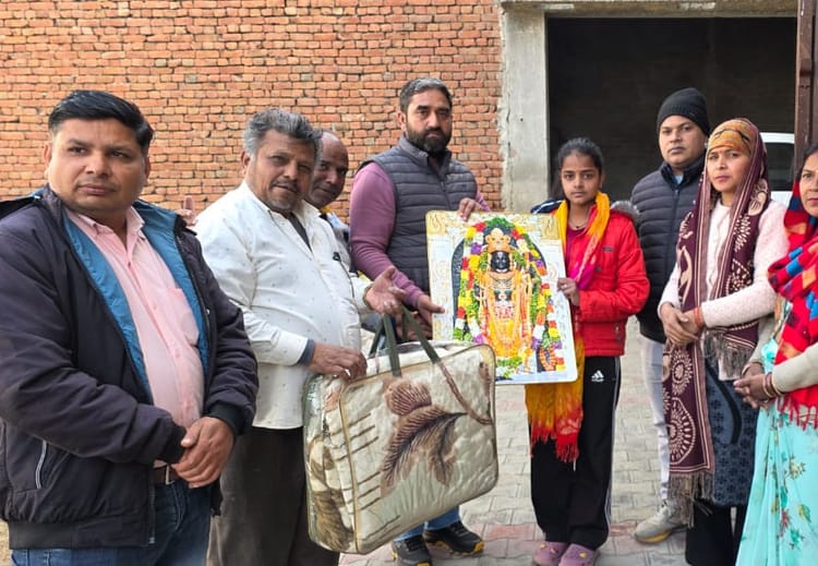 Bjp Leaders Honored The Runner - Meerut News - Meerut News:भाजपाइयों ने ...