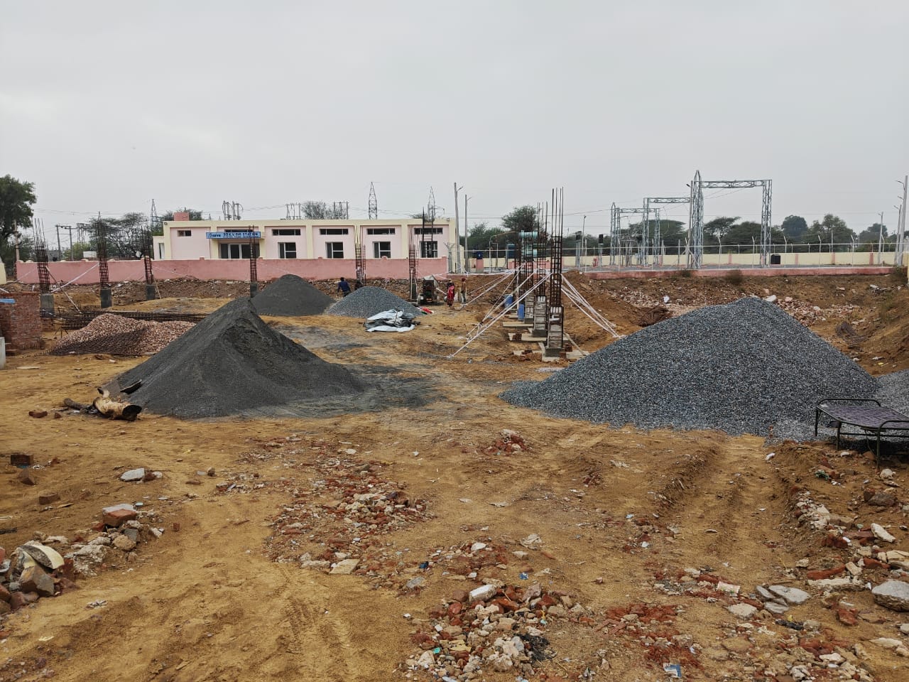 Construction Of New Building Of Sdo Office Begins, Modern Electricity ...