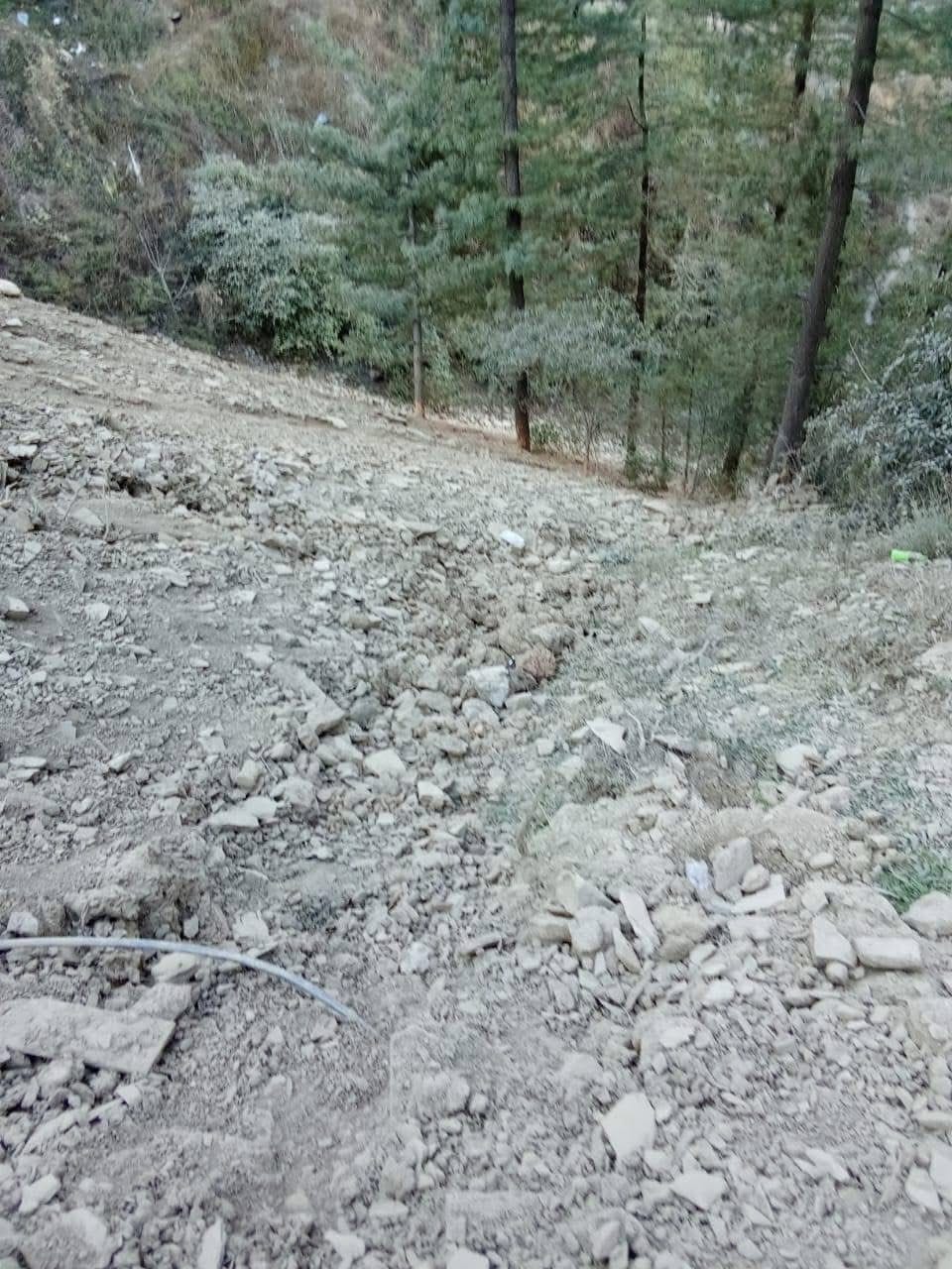 Debris Being Dumped In Forest Land And Drains In Theog - Rampur ...