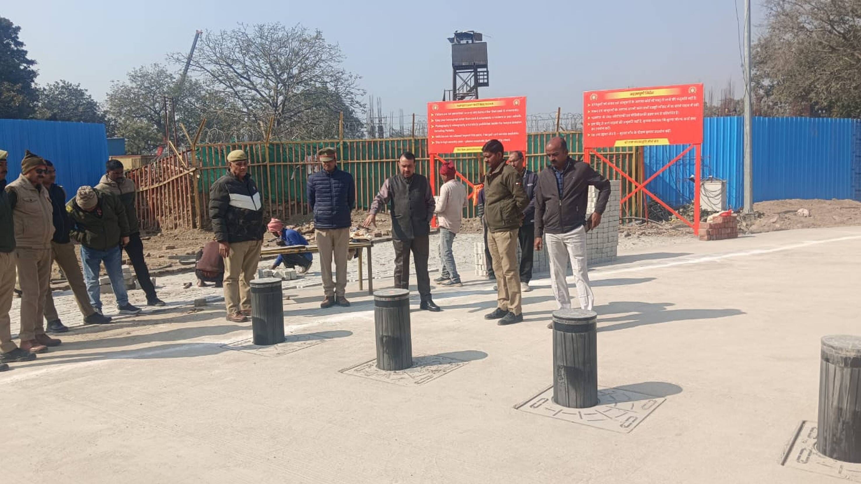 Gate Number Three Of Ram Temple Closed, Construction To Begin Soon ...