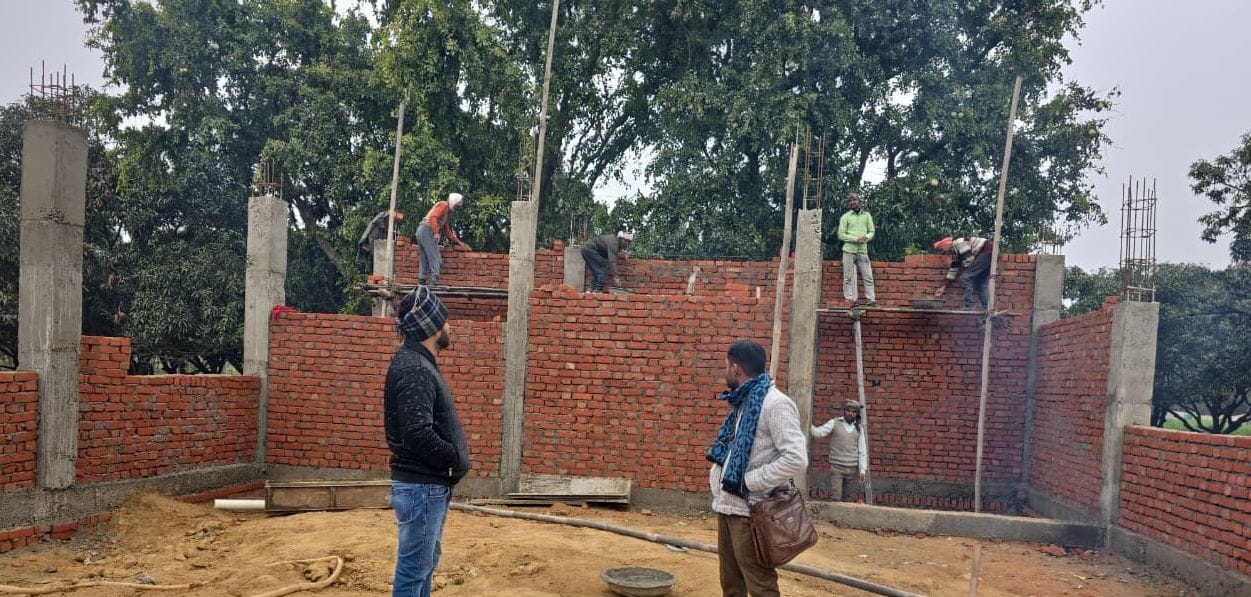 50% Work Of Mrf Centre In Bilram Completed - Kasganj News - Kasganj ...