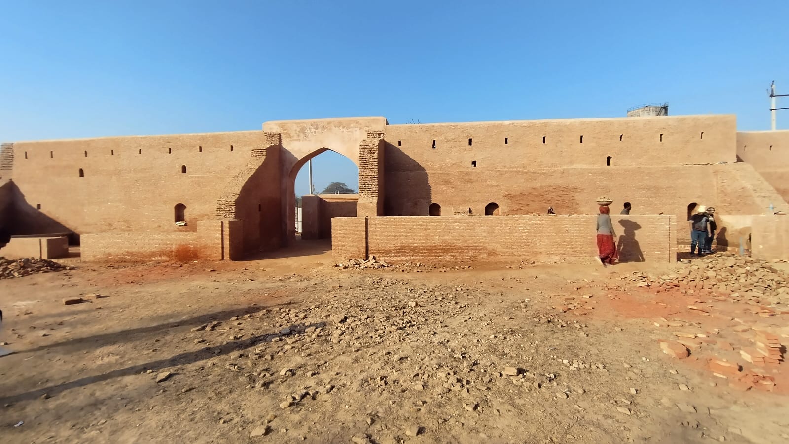 The Heritage Is Being Preserved With Lakhuri Bricks, Stone, And Lime ...