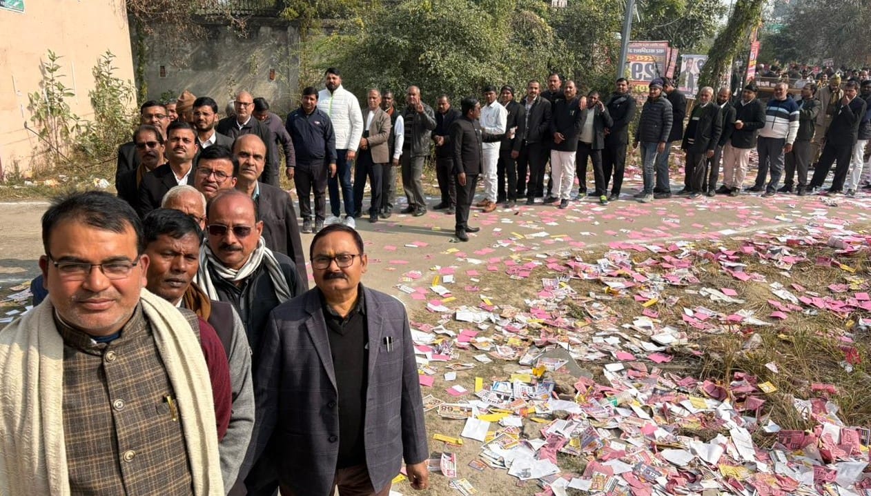 Uttar Pradesh Bar Council Elections: 1,174 Lawyers Cast Their Votes In ...