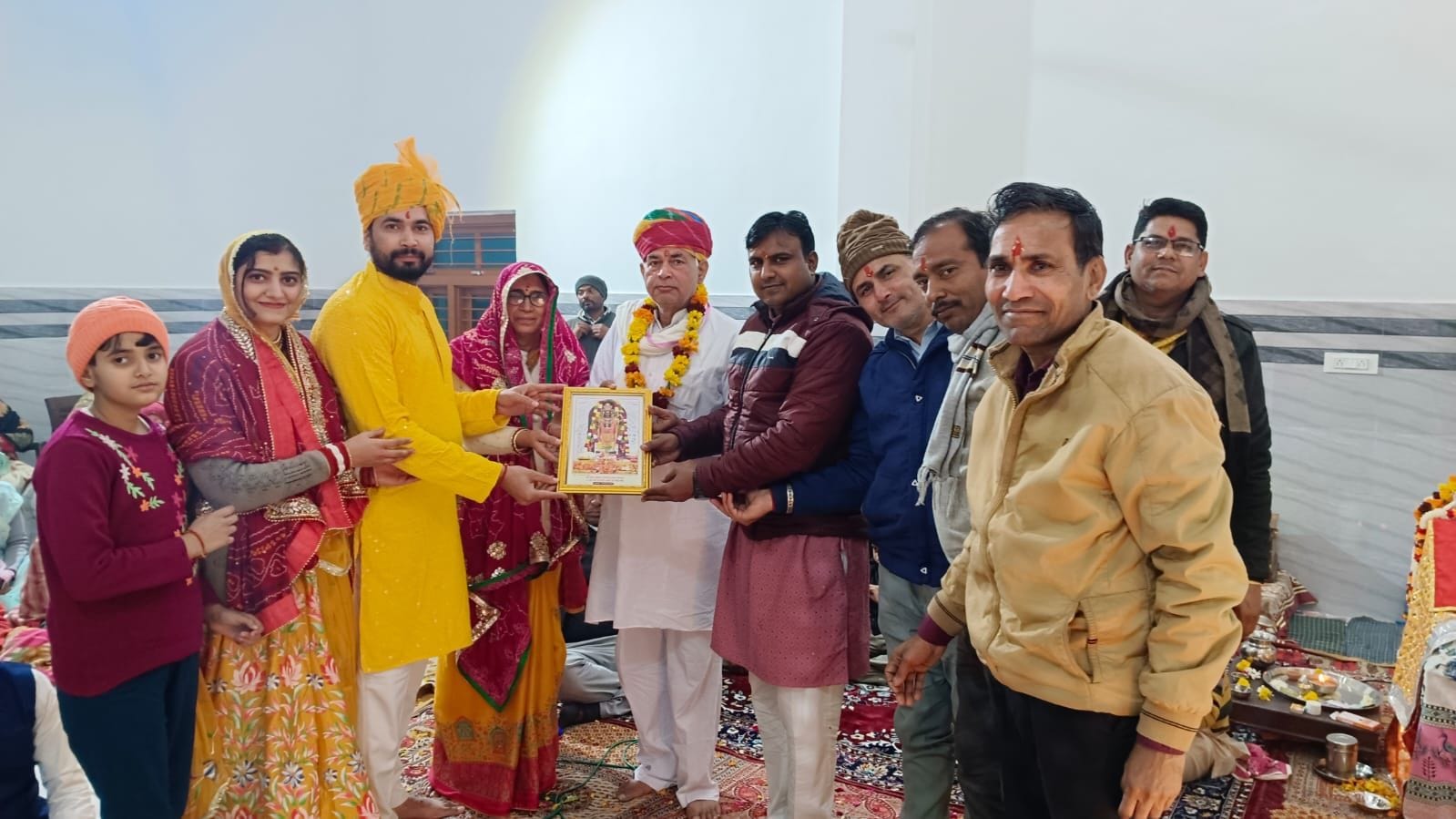 Sunderkand Recitation Was Done In Surji Bua Temple - Mahendragarh ...