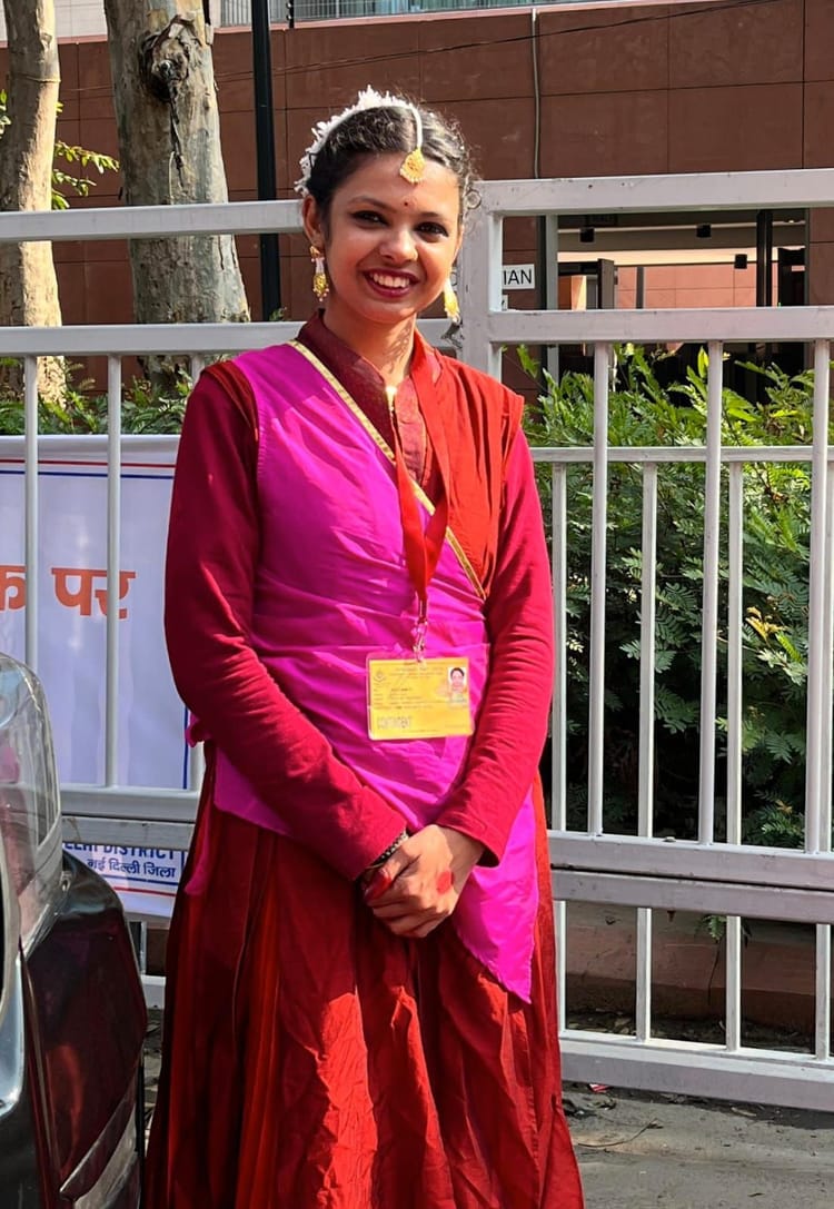 Pranjal Presented A Kathak Dance Performance On Kartavya Path ...