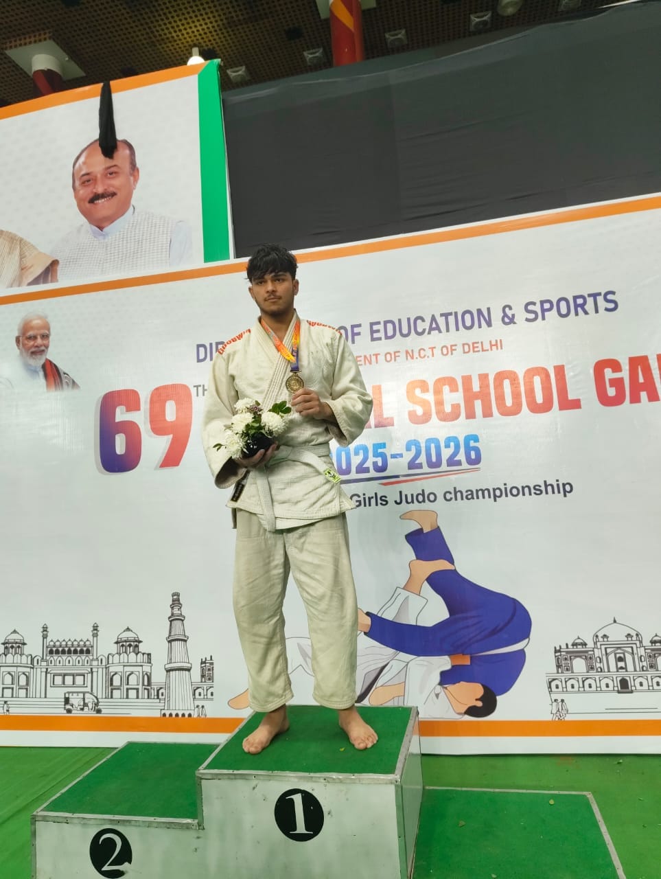 Sarthak Won Gold In The 69th School National Judo Championship - Una ...
