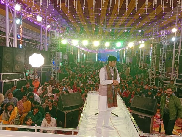 Bhajan In Shyam Bagichi - Sirsa News - Sirsa News:श्याम बगीची स्थापना ...