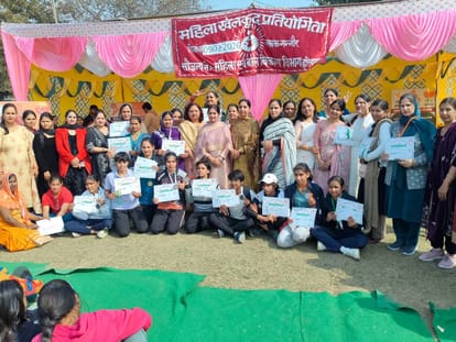 Babita Won The 100 Meter Race - Sonipat News - Sonipat News:100 मीटर ...
