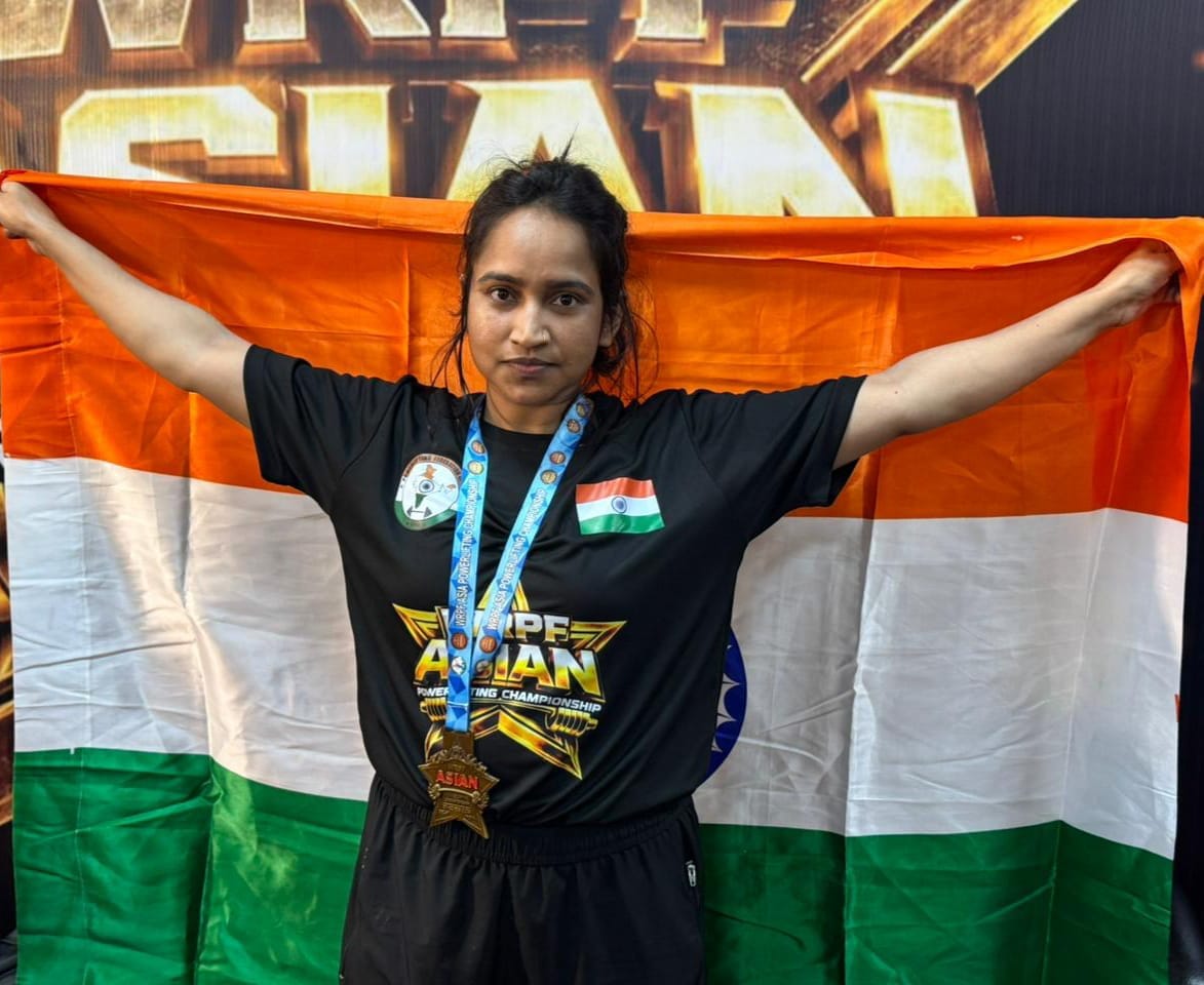 Kavita Wins Gold In Asian Powerlifting Championship - Agra News - Agra ...