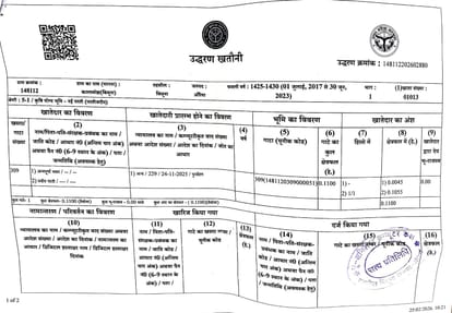 Up:घर बैठे मिलेगी खतौनी की प्रमाणित प्रति, तहसील जाने की जरूरत नहीं ...