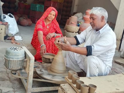 Increased Demand For Earthen Pots And Campers With Spouts ...