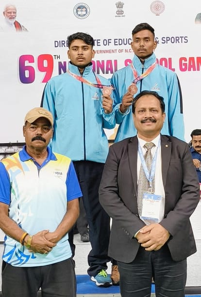 Lucky Singh Gautam And Tushar Kumar Of Lucknow Won Bronze. - Lucknow ...