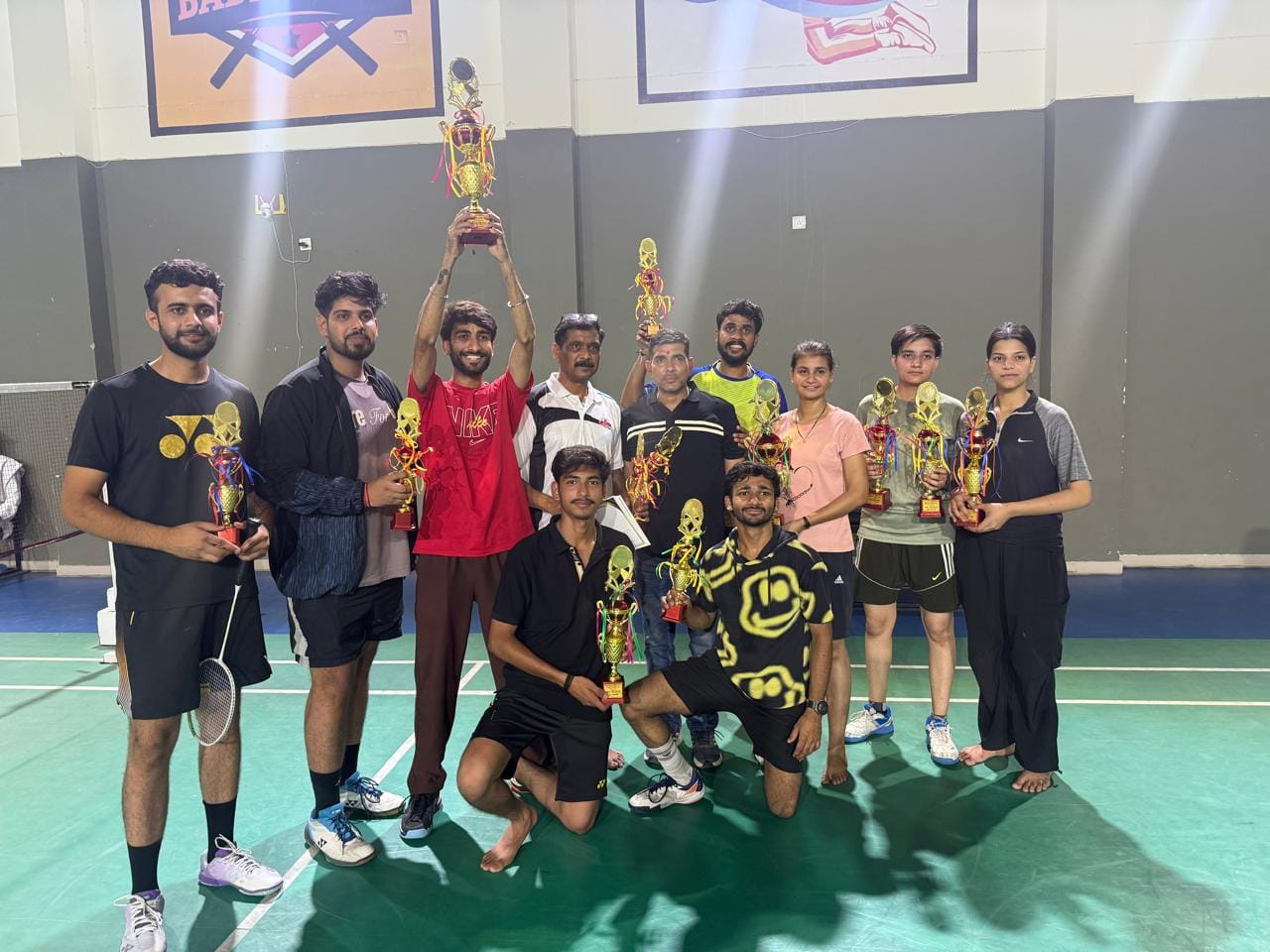 Alka Arya And Vishu Mittal Became Winners In The Badminton Competition ...