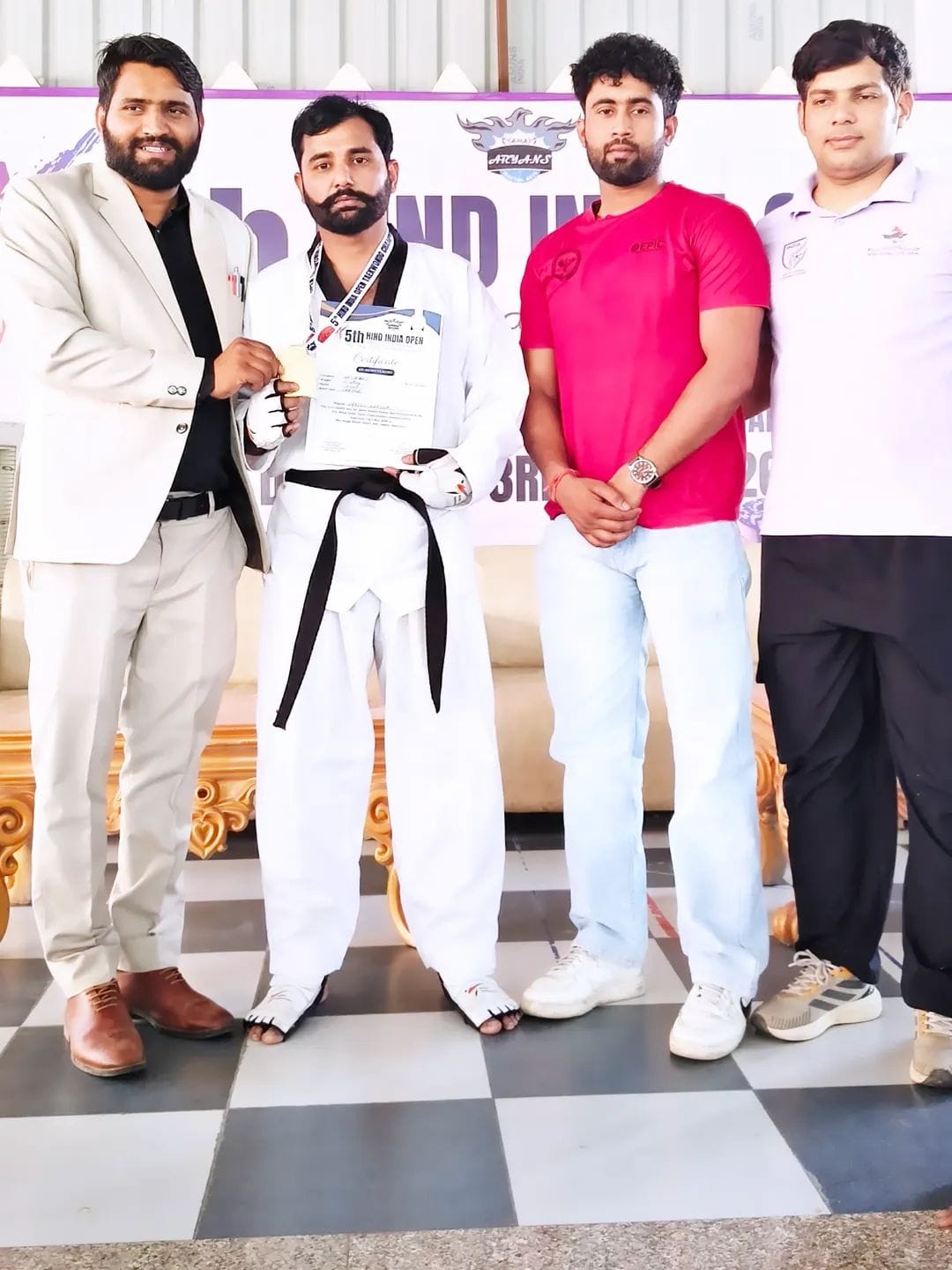 Harshit Won The Gold Medal In Taekwondo - Kaithal News - Kaithal News ...