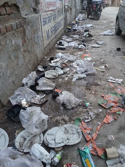 Piles Of Garbage Pile Up At Candidates' Tent Sites, Leaving People ...