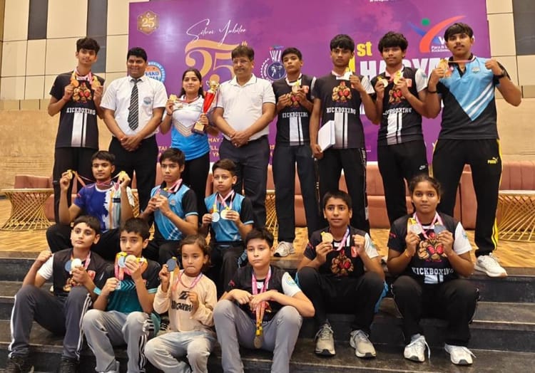 Jhajjar Got Third Place In Kick Boxing - Jhajjar/bahadurgarh News ...