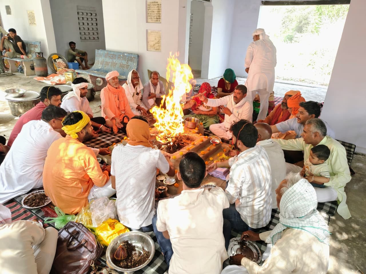 A *rot* Offering Was Made At The Baba Jat Temple. - Mahendragarh ...