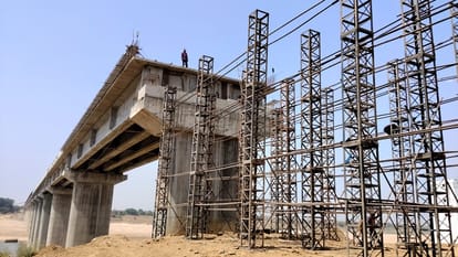 Agra News Chambal Bridge - Agra News - Agra News:चंबल घाट पुल का काम ...