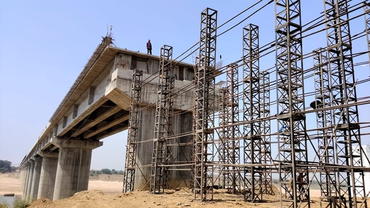 Agra News Chambal Bridge - Agra News - Agra News:चंबल घाट पुल का काम ...