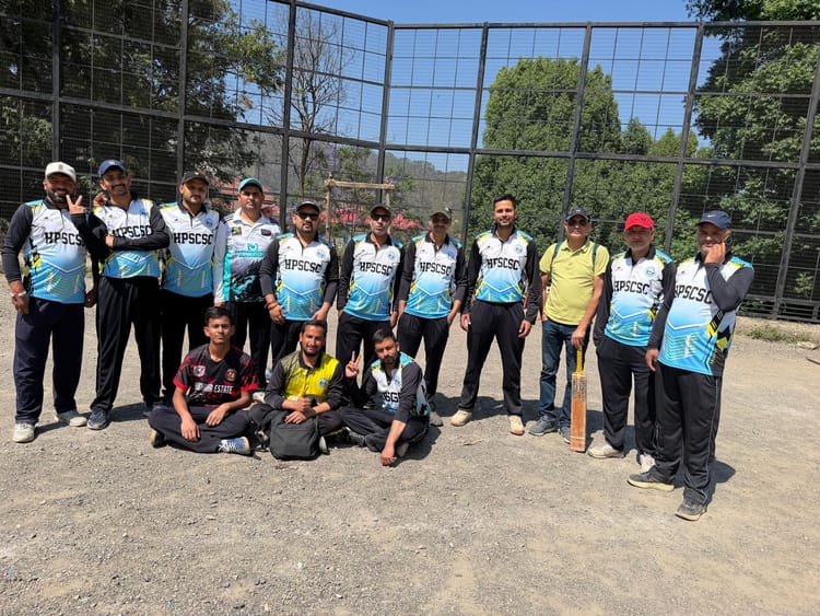 Hpscsc Team Became The Winner By Defeating The Vidhansabha Team ...