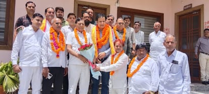 Prashant Mishra Was Appointed President And Kamlesh Dixit Was Appointed ...