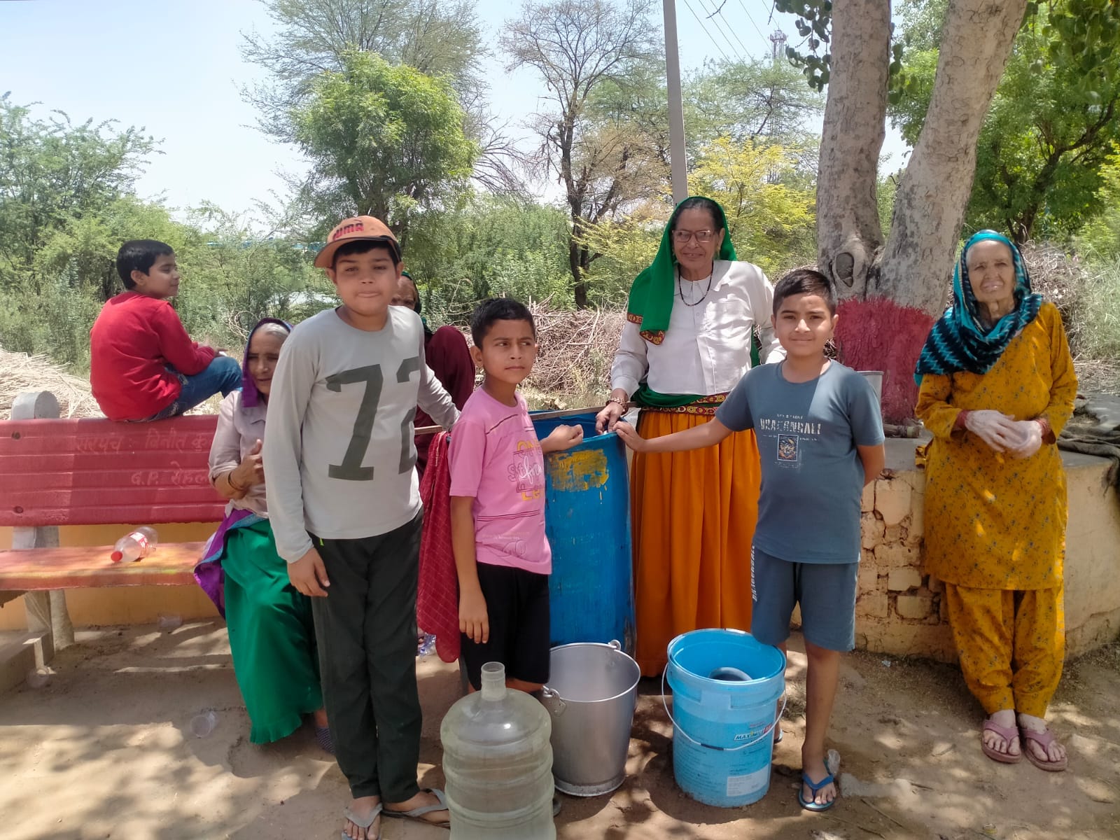 Quenched The Thirst Of Passersby By Setting Up A Chhabeel ...