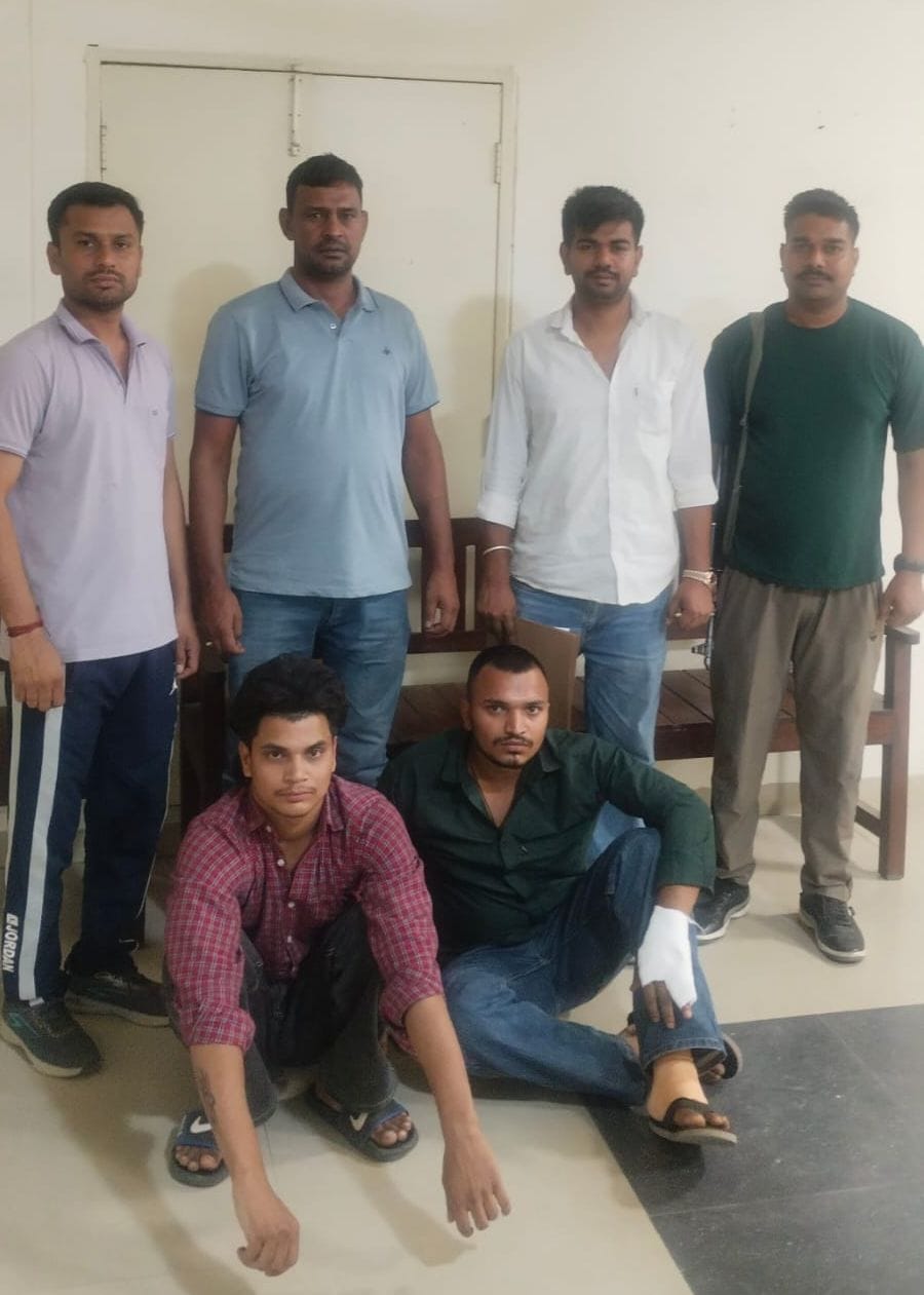 Two Absconding Accused Arrested In Murderous Assault And Sc-st Act Case ...