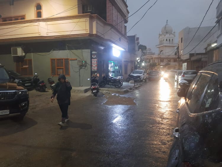 The Heat Scorched The Whole Day, But The Rain In The Evening Brought ...