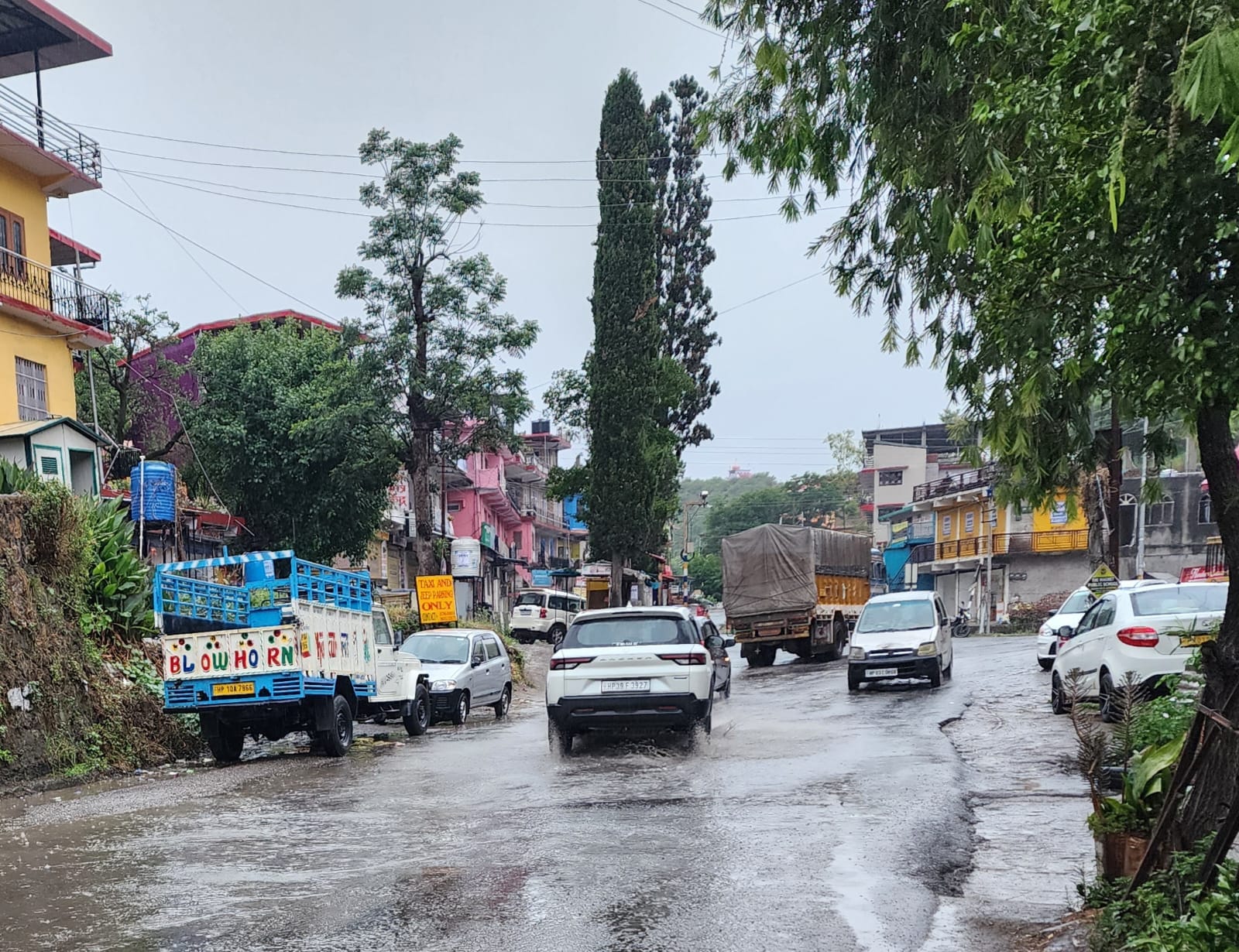 The Problem Of Waterlogging Persists At Darlaghat Chowk, And No ...