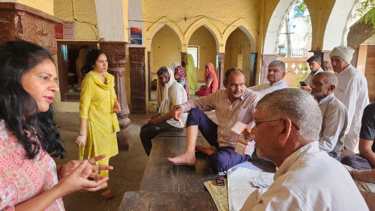 Teach Villagers About The Benefits Of Satvik Food And Yoga ...