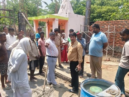 Illegal Construction On Government Land Stopped - Meerut News - Meerut ...
