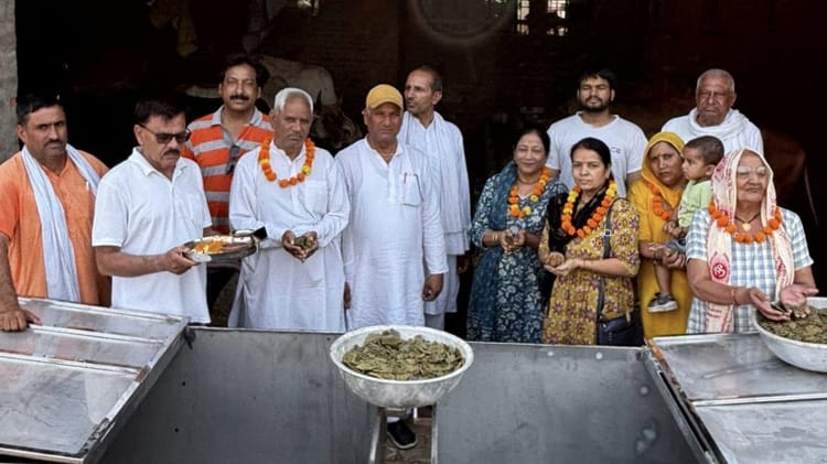 Also Donated Funds For Cow Service - Sonipat News - Sonipat News:गोसेवा ...