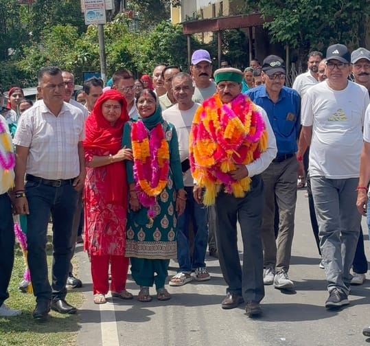 Newly Elected Panchayat Representatives Took Out Victory Rallies In The ...