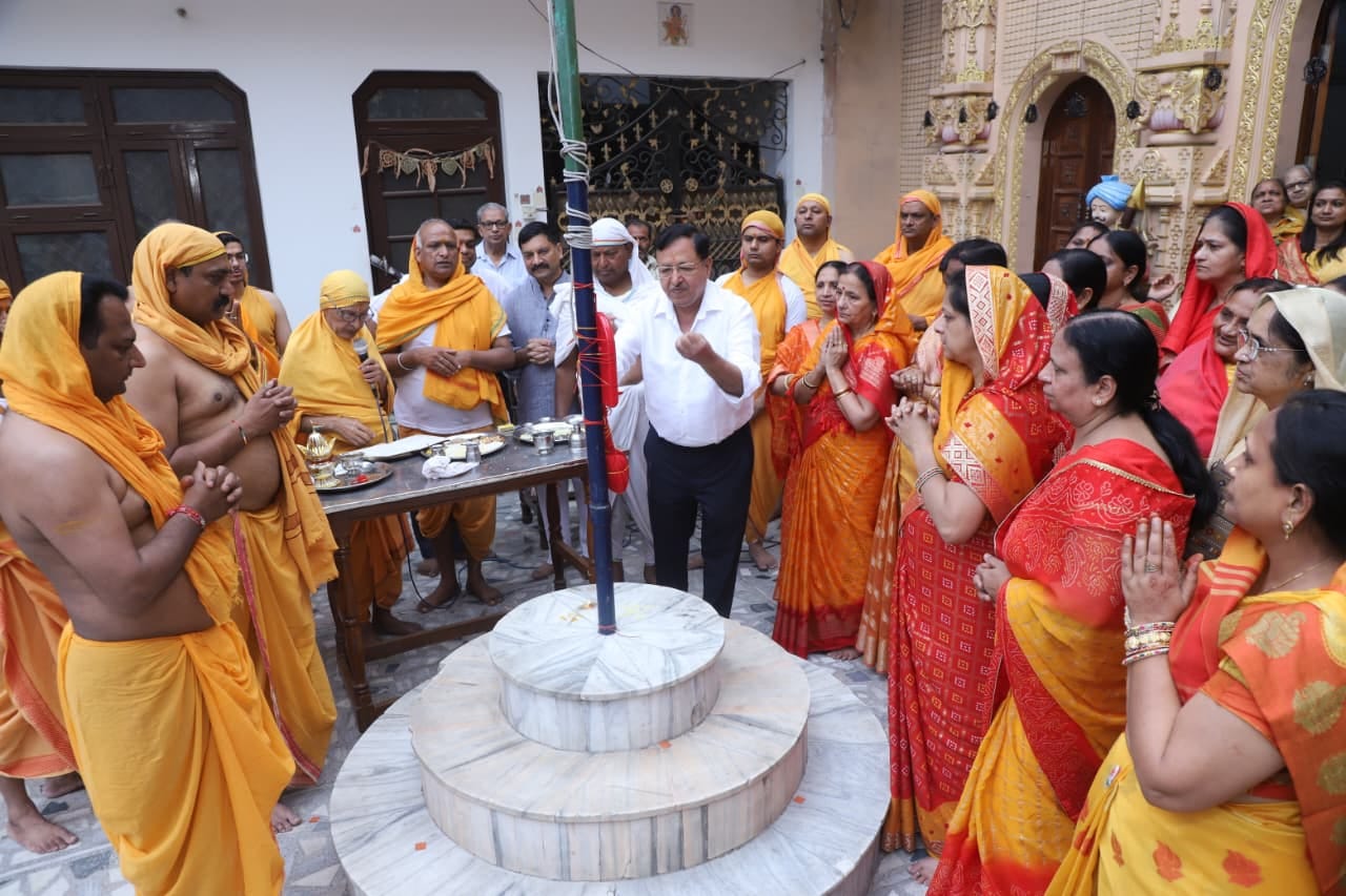 Inauguration Of Shri Bhaktamar Deep Archana Path - Ambala News - Ambala ...