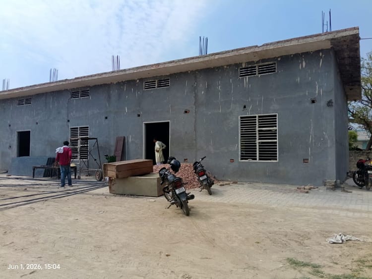 Community Center Under Construction In Ratta Khera; Villagers To Get ...