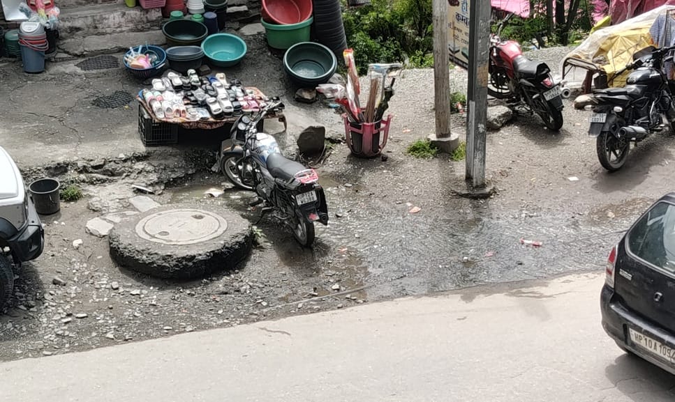 Rohru's Sewerage System Is In A Bad Shape, With Filth Flowing On The ...