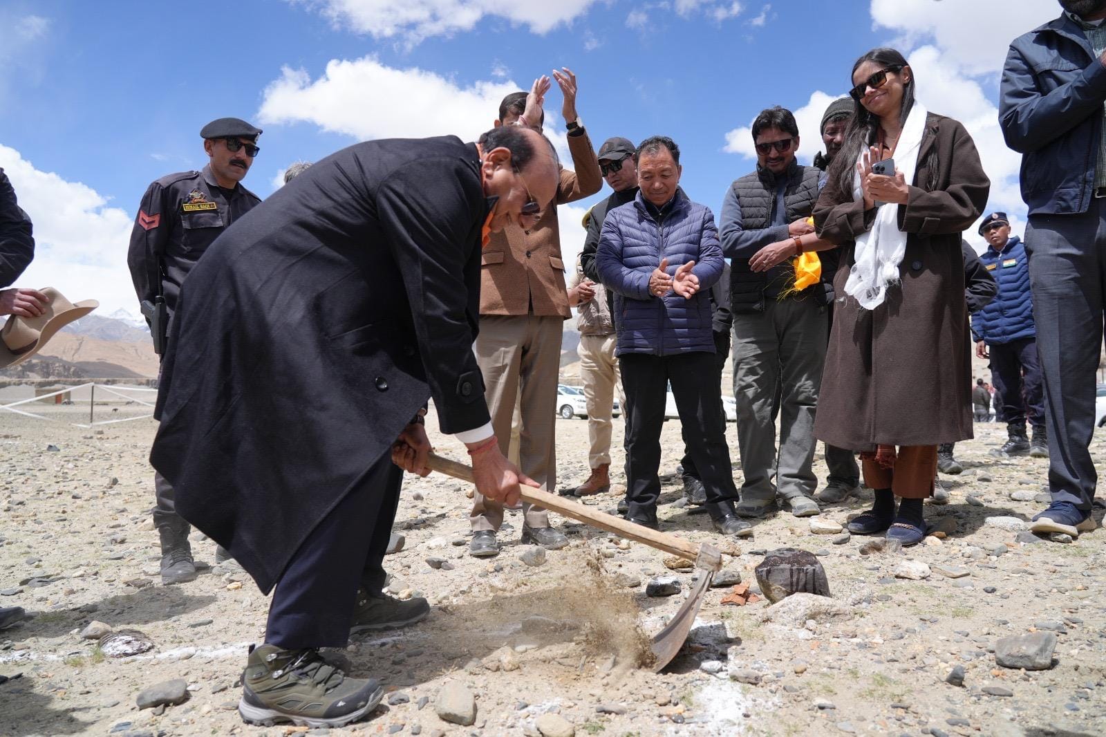 Leh, First Model Border Village, Chumur, Ladakh, Lg Inaguration ...