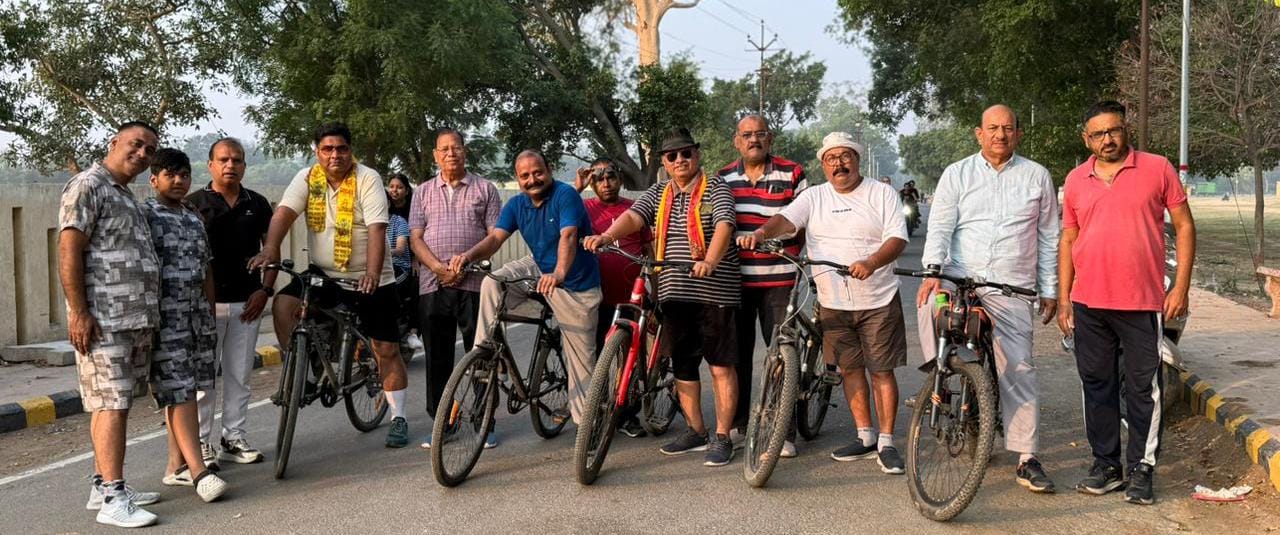 Cycled 25 Km, Emphasized Reducing Pollution - Shahjahanpur News ...