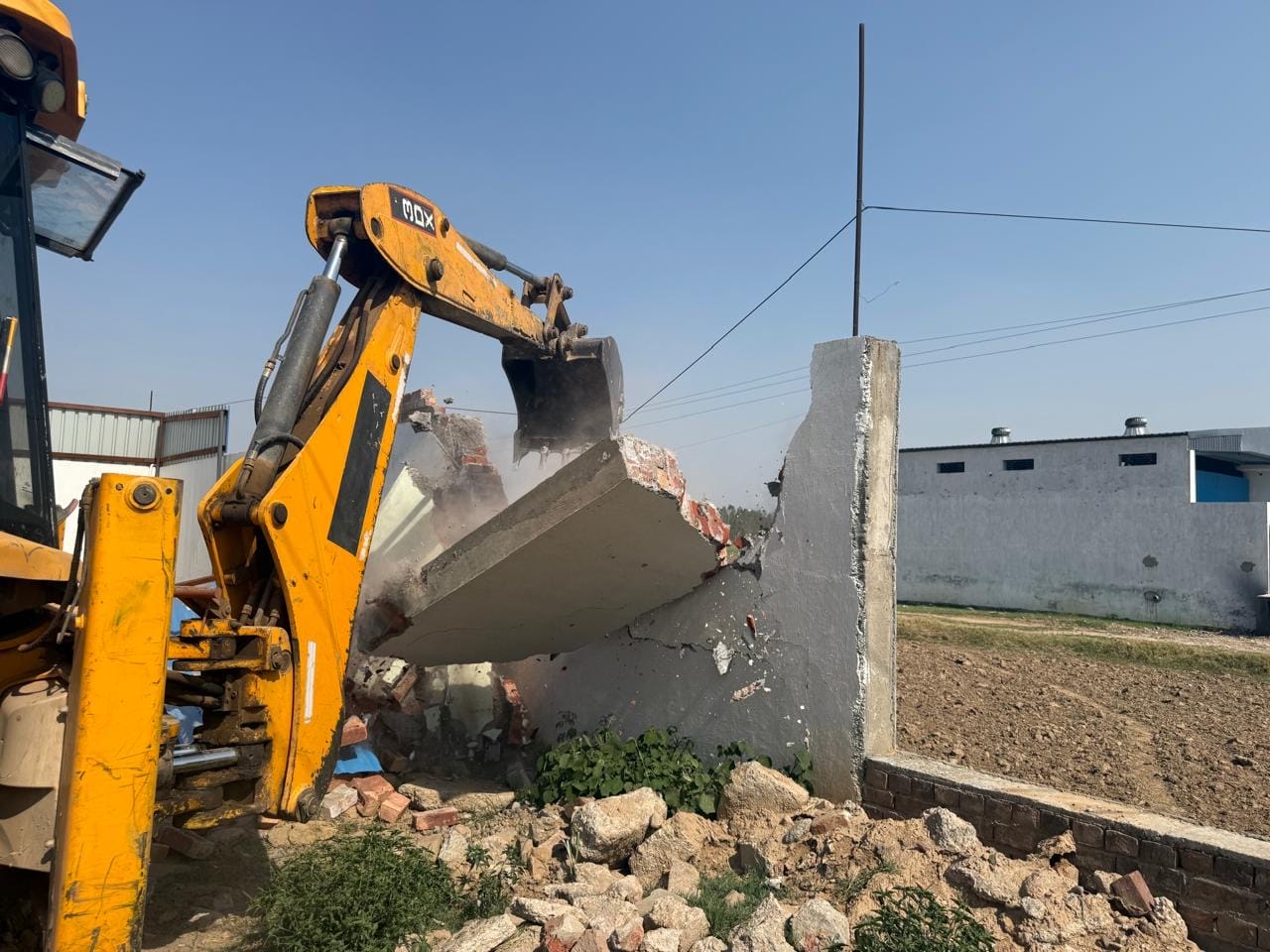 Three Illegal Constructions Demolished In Khuddi Village Of Cantonment ...