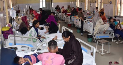 Diarrhea : 26 Children Admitted In One Day, District Hospital Ward Full ...