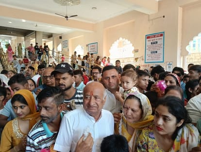 Tide Of Devotees Surges At Chamunda Dham; 7,000 Offer Prayers. - Kangra ...